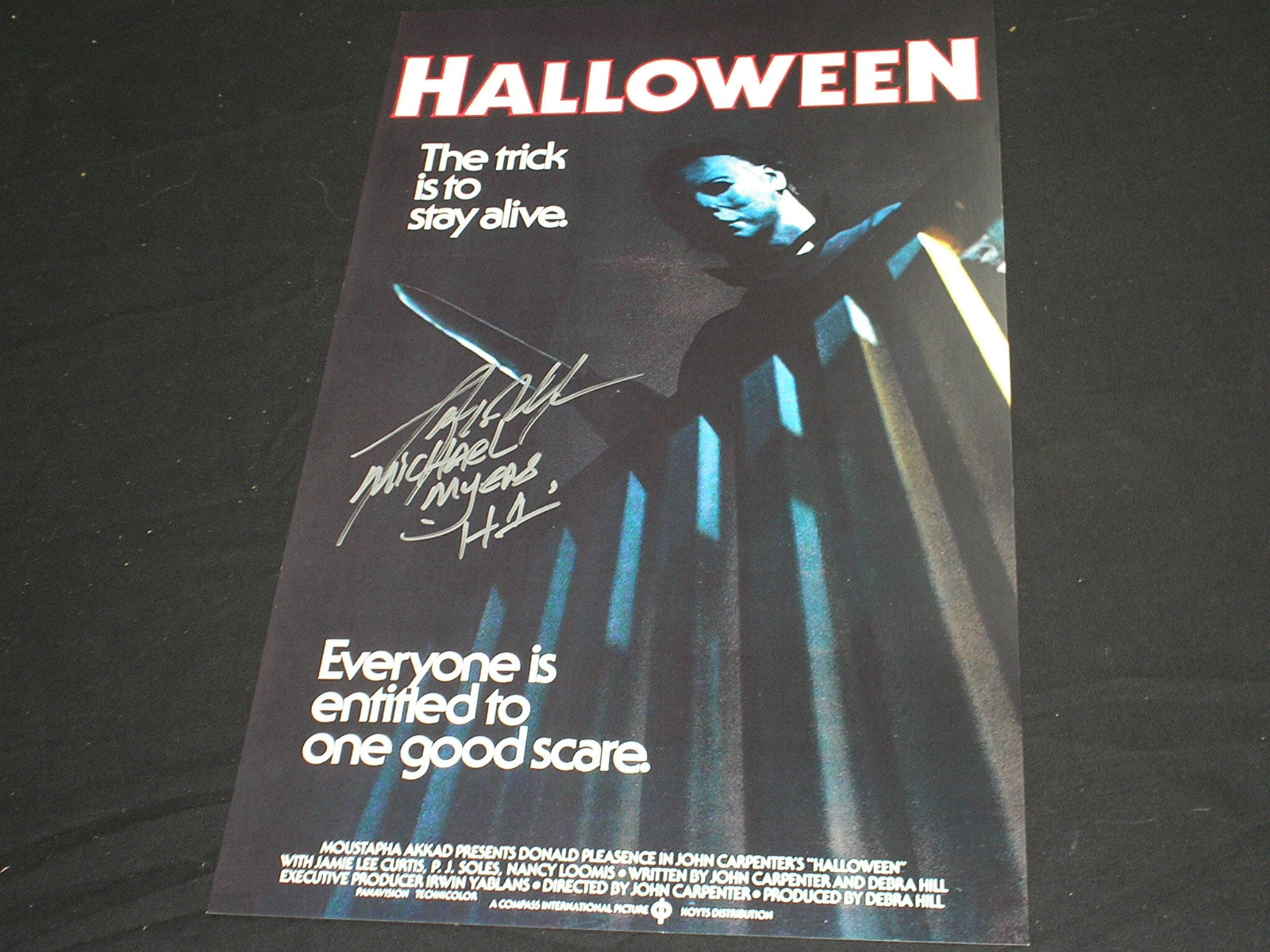 Halloween 1978 Michael Myers Poster