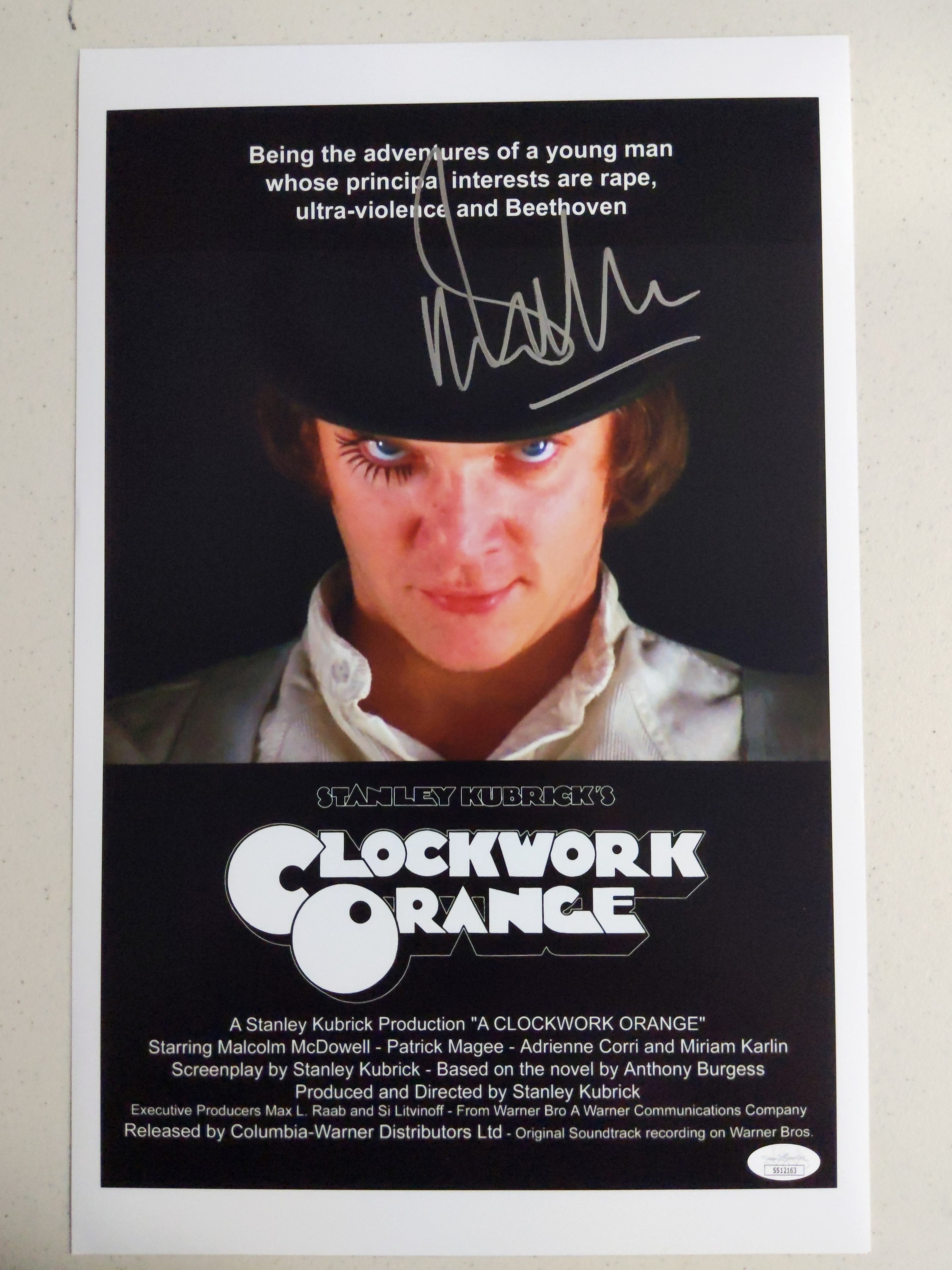 Malcolm Mcdowell Clockwork Orange Eyes